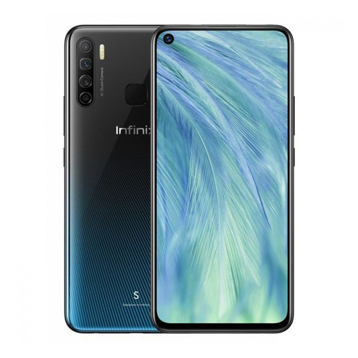 Infinix X652A S5 Dual-SIM 128GB 6GB RAM (Fekete)